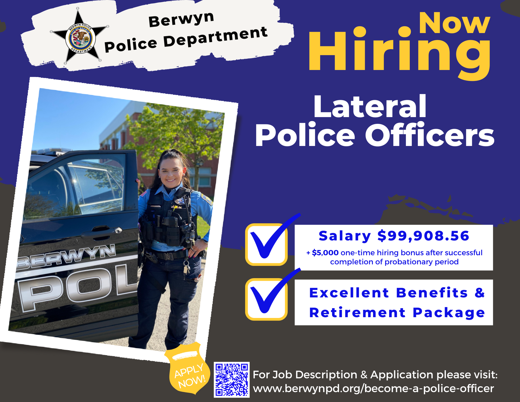 Employment Opportunities - Berwyn Police Department