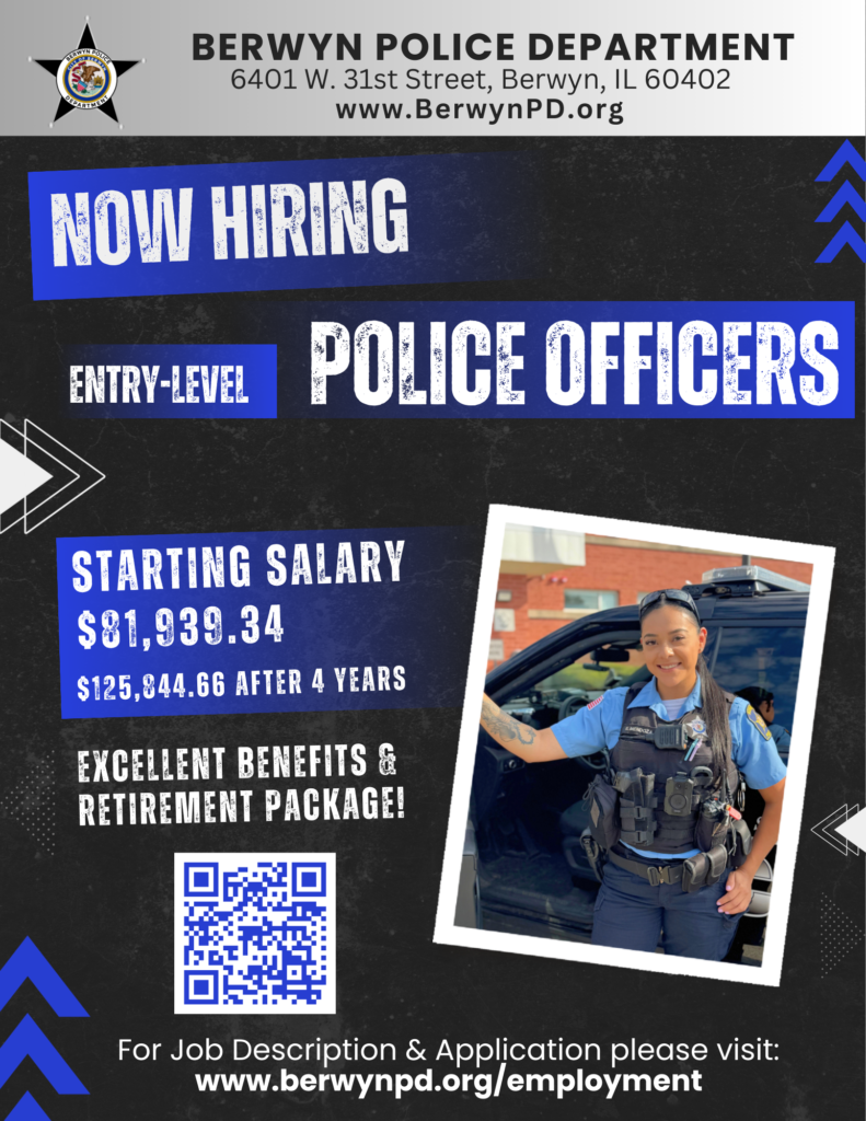 Employment Opportunities - Berwyn Police Department